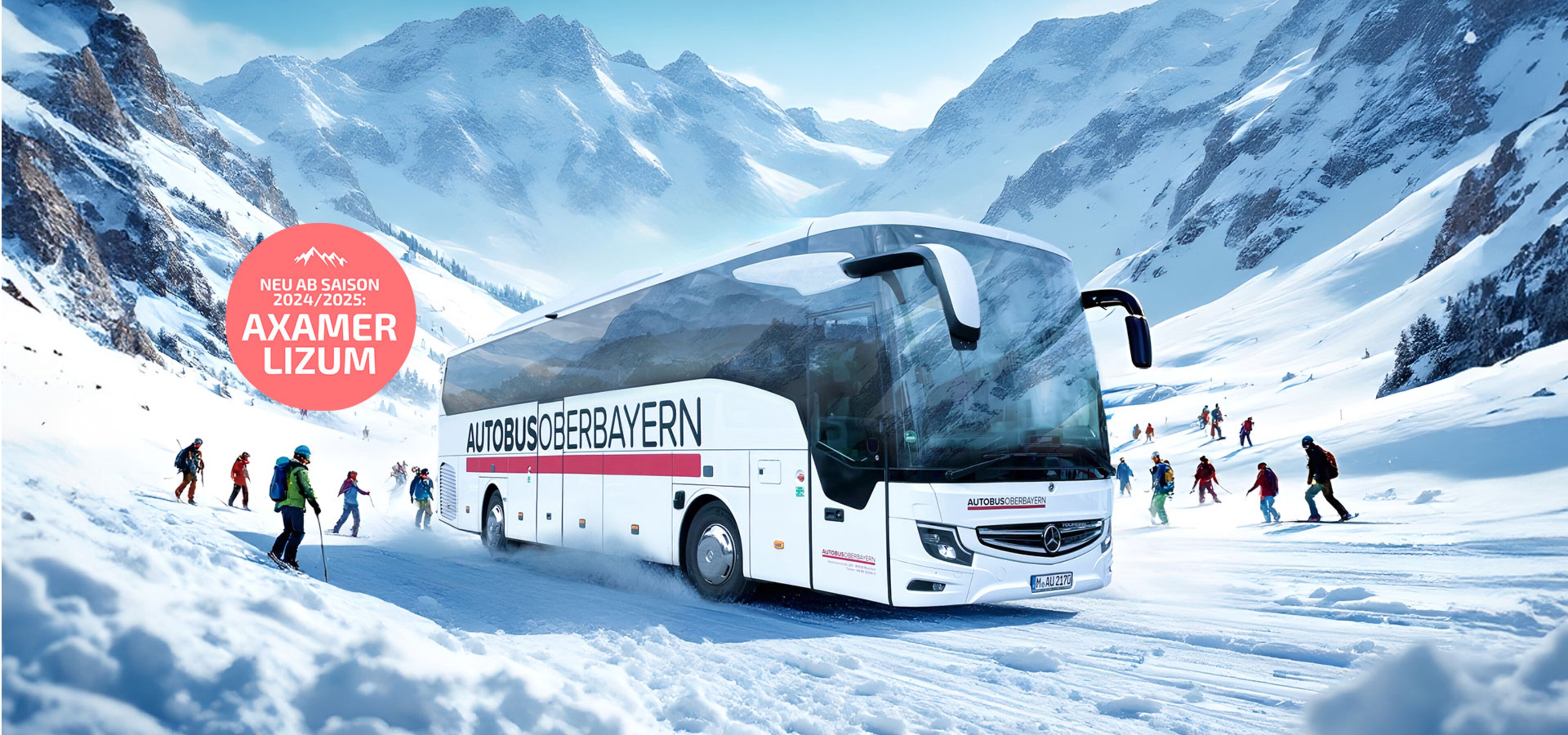 Ski day trips with the ski bus from Munich