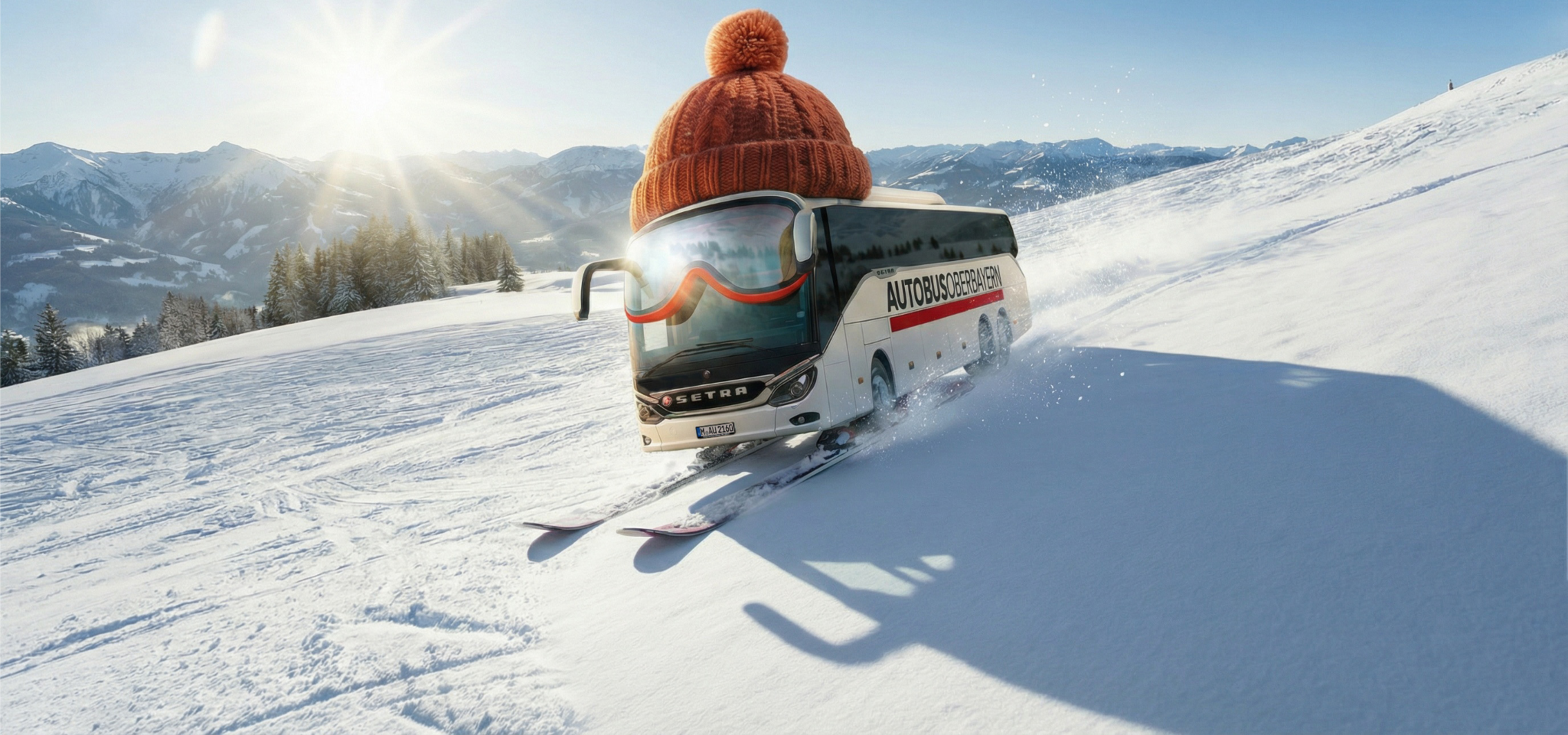 Ski day trips with the ski bus from Munich